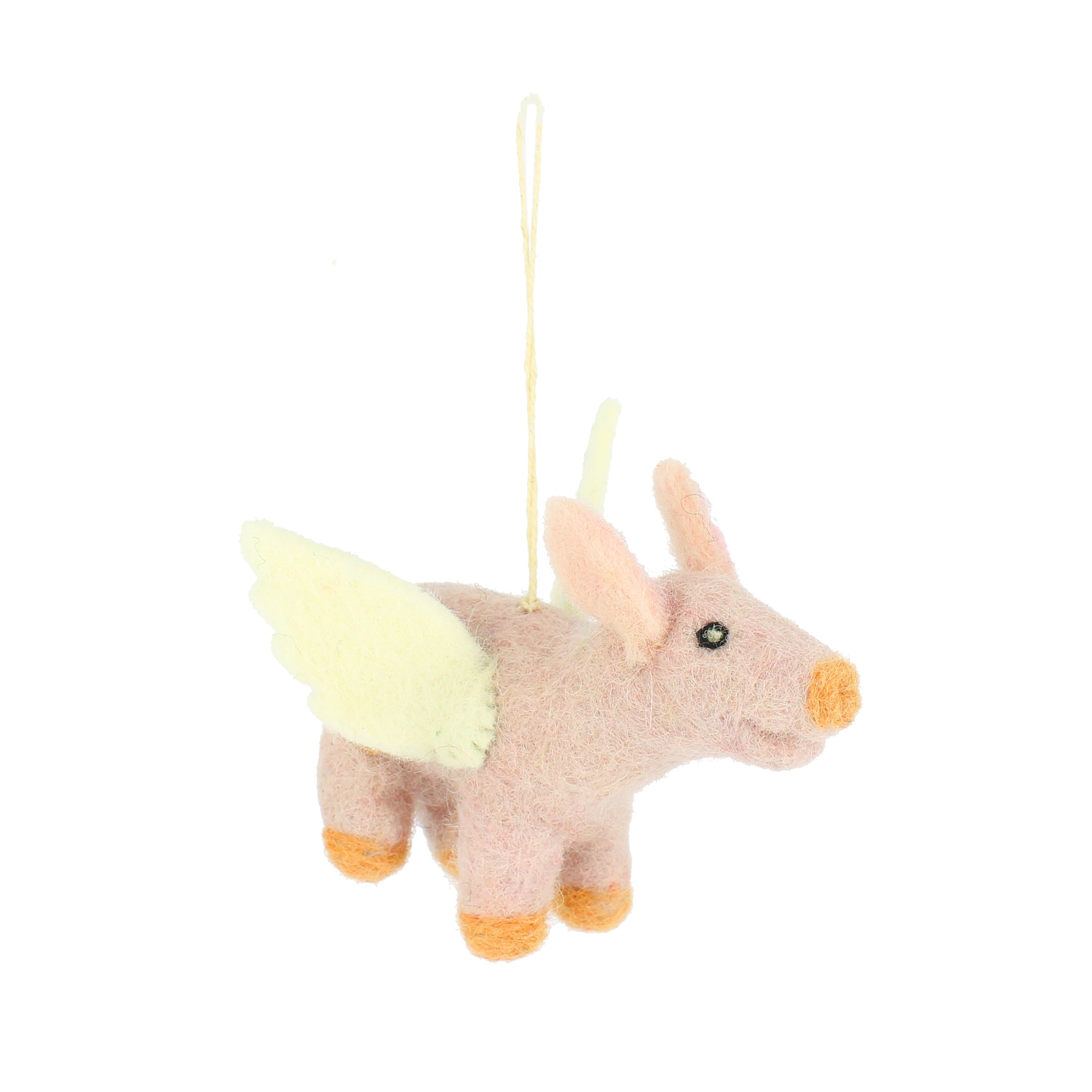 Flying Pig Hanging Decoration - Fiona Walker England