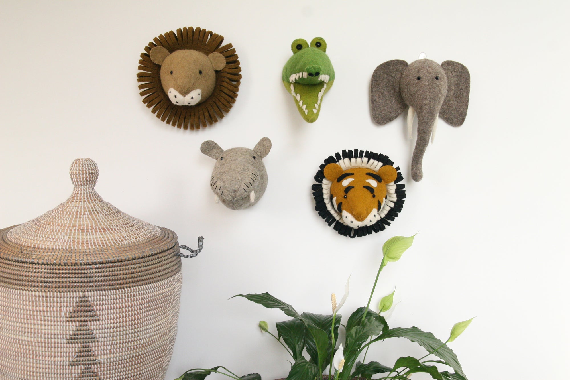 Fiona Walker England Ltd - Handmade Felt Animal Heads and Decorations