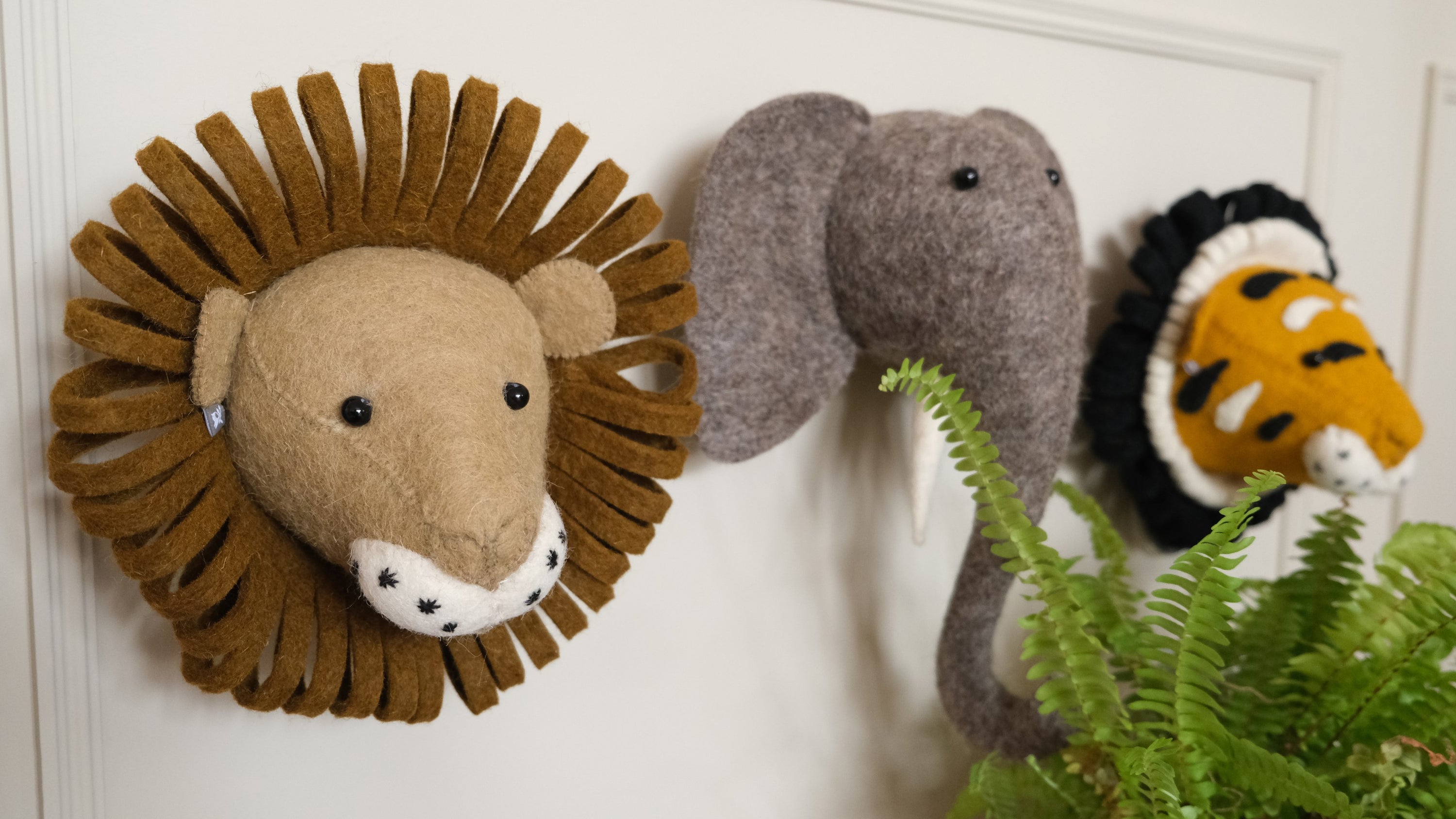 Fiona Walker England Ltd - Handmade Felt Animal Heads and Decorations